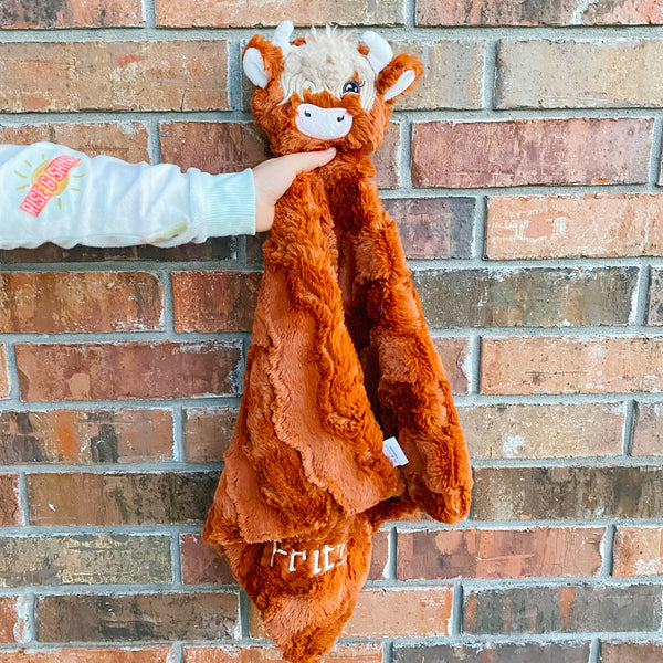Custom Order LE Handmade Snuggle Buddy Highland Cow – Kalin Marie Co